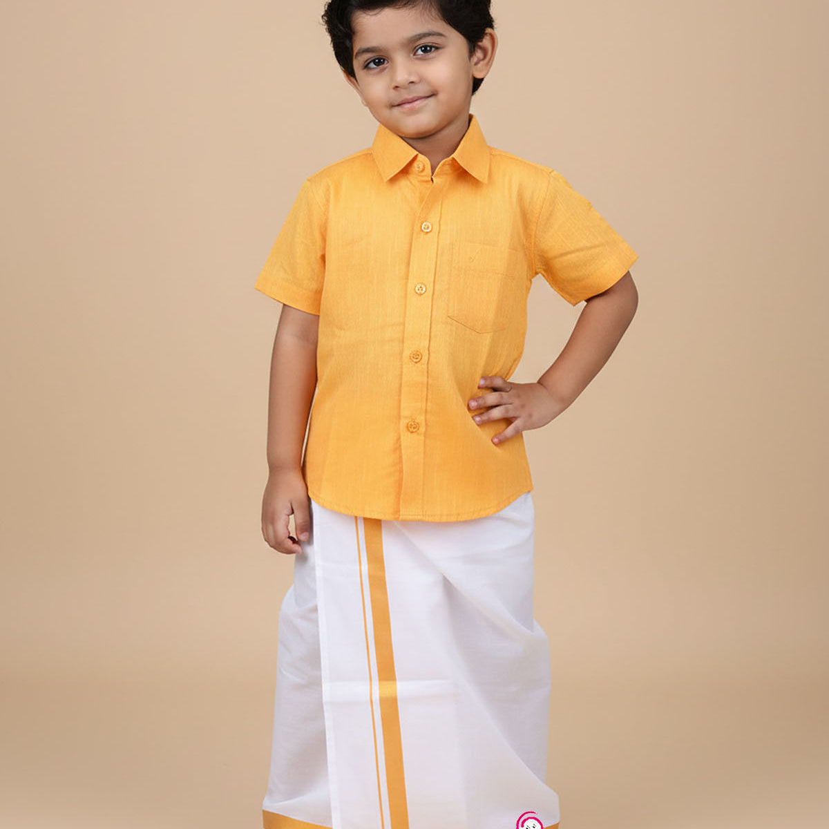 Buy Kids Dhoti and Shirts Sets Online | Best Traditional Wear – OPUS RKID