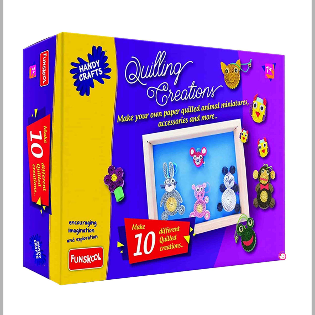Funskool - Handicrafts Quilling Creations, Paper Craft Kit – OPUS RKID