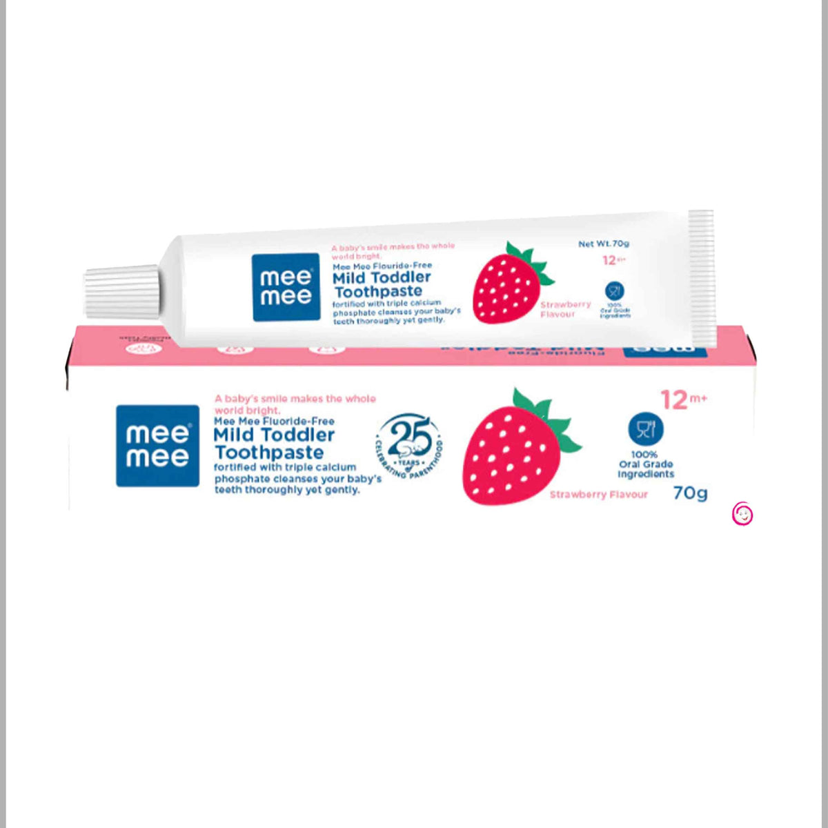 Mee Mee Strawberry Flavor Toothpaste 70 G – OPUS RKID
