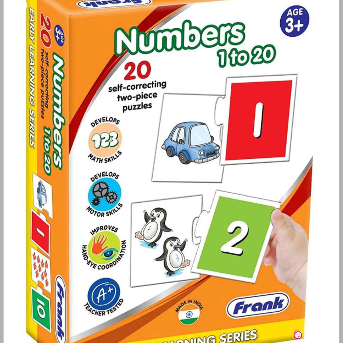 Frank Numbers 1 to 20 Puzzles - (40 Pieces) – OPUS RKID
